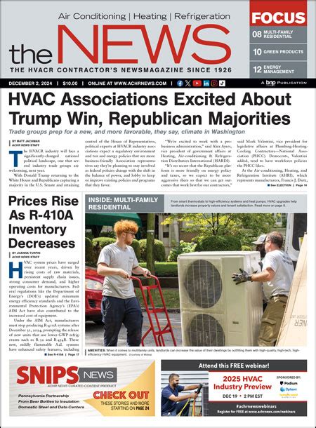 Achr News December 2 2024 Issue Achr News
