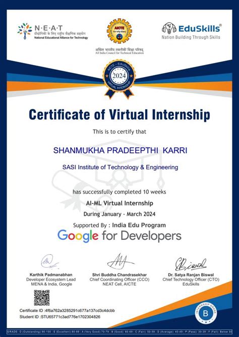 Aiml Virtualinternship Indiaeduprogram Careerdevelopment