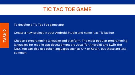 Codephine Intern Pinaki Tic Tac Toe Game In Android Studio Task 1 Youtube