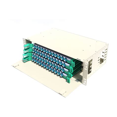 Kolorapus Ftth 48 Core Lc Fiber Optic Patch Panel Termination Box Odf