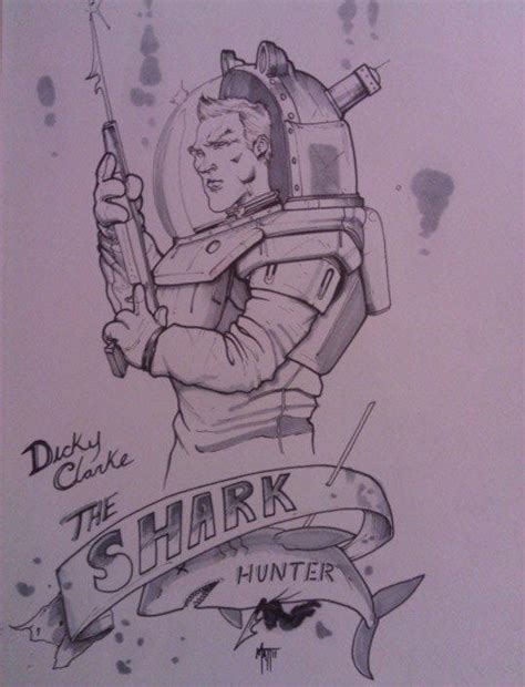 Dicky Clarke Shark Hunter By Mattayodemeyero On Deviantart
