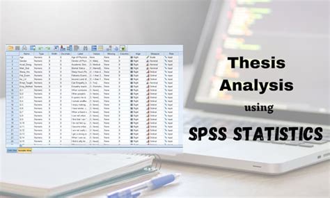 Do Your Thesis Data Analysis Using Ibm Spss Statistics By Haseebspss