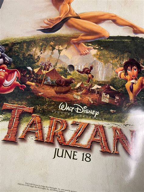 Manifesto Del Film Tarzan 1999 Tarzan 1999