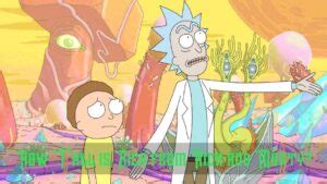 How Tall Is Rick From Rick And Morty Ricktee
