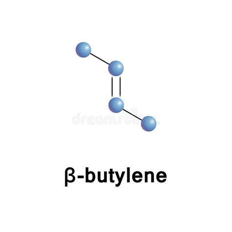B Butene 2 Butylene Alkene Stock Vector Illustration Of Fuel 83442741