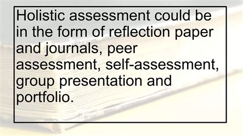 Analytic And Holistic Assessmentpedro Pptx