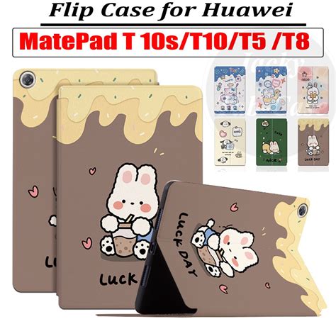 Cute Cartoon Casing For Huawei Matepad T 10s T10s T10 T8 Mediapad T5 101 80 97 Tablet Case