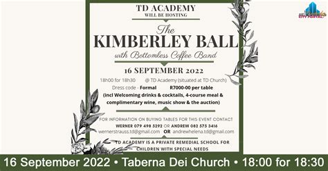 The Kimberley Ball Taberna Dei • Kimberley Portal