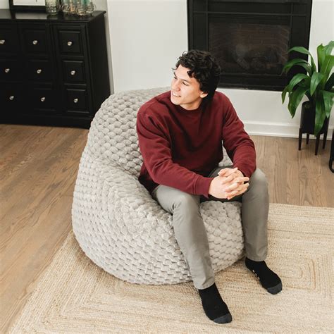 Big Joe Chilloway Foam Filled Structured Bean Bag Chair Lounger