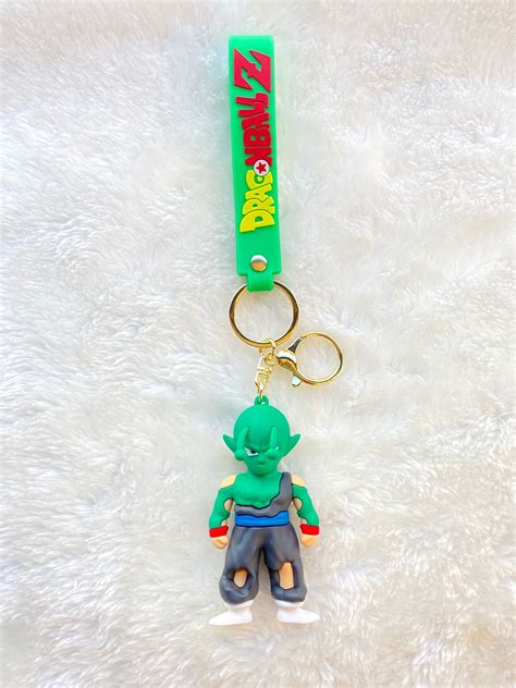 Dragonball Z Piccolo Daimao Demon King Green Key Chain B Antenna Coin Bag Gold Charm Cartoon Dragonball Z Piccolo Daimao Demon King Green Key Chain B Antenna Coin Bag Gold Charm Cartoon