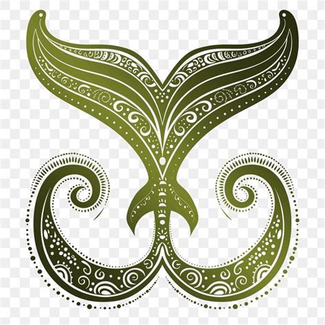 Premium Psd Psd Vector Nautical Whale Cnc Art With Tail Pattern And