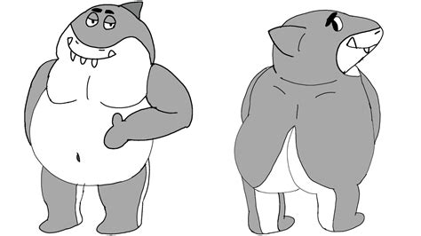 Omg Mr Shark Is Naked By Erodrigu259 On Deviantart