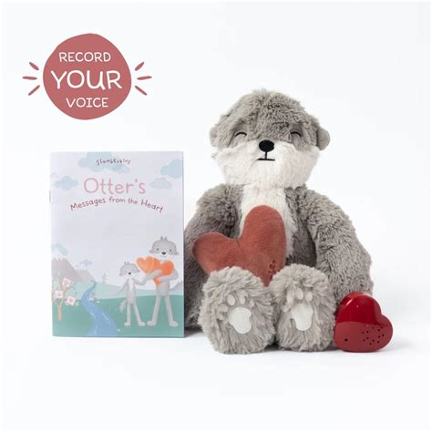 Messages From The Heart Recordable Otter Connection Set Slumberkins