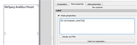 Composer Title Variable In QGIS Geographic Information Systems Stack Exchange