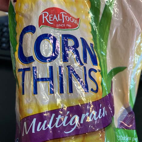 Multigrain Corn Thins From Real Foods Vegan Product Reviews And Ratings