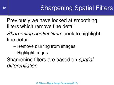 Ppt Spatial Filtering Techniques Enhancing Images With Neighbourhood