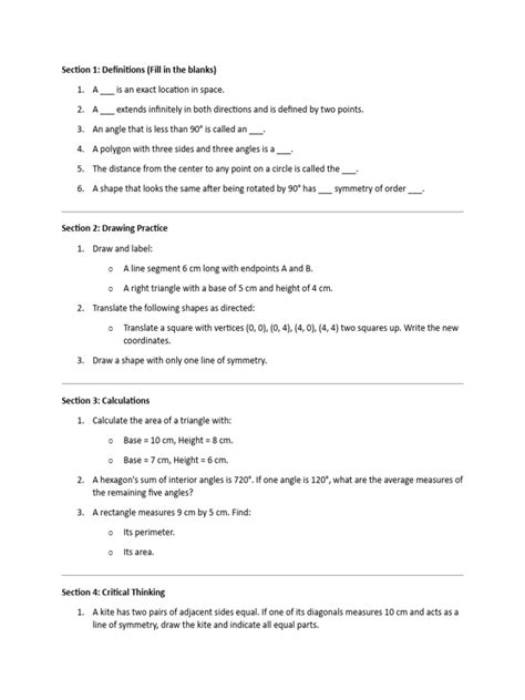 Worksheet Pdf Area Triangle
