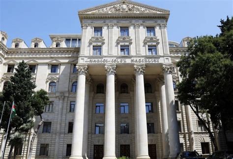 Azerbaijani Mfa Replies To President Macrons Biased Statements