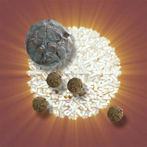 Virus And Bacterium Stock Illustration Illustration Of Blue 92437182