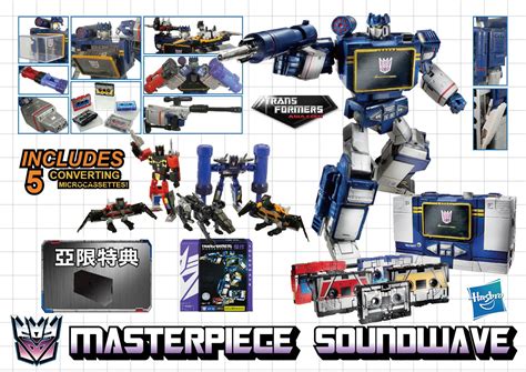 Hot Preorder Masterpiece Soundwave Reissue Transformers News Tfw2005
