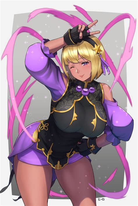Safebooru 1girl Alternate Color Asamiya Athena Bare Shoulders Black
