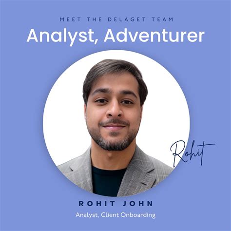 Meet Rohit By Day Hes Delagets A Stellar Analyst And Data
