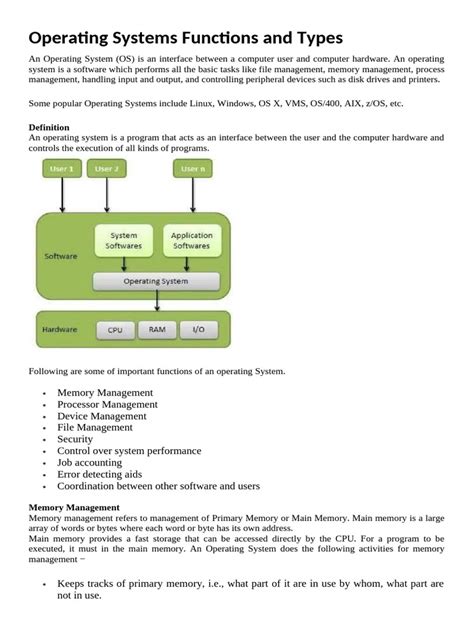 Computer Application Unit 5 Pdf Operating System Process Computing