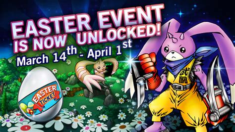 Digimon Heroes Receives New Easter Themed Update Darkain Arts Gamers