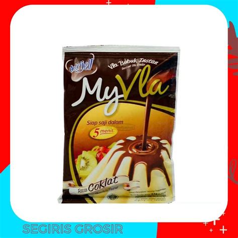 Jual My Vla Bubuk Instan Vla Coklat 63g Shopee Indonesia