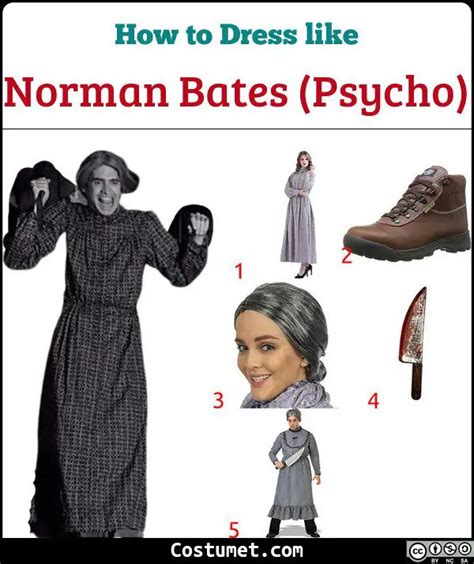 Norman Bates Costume For Halloween