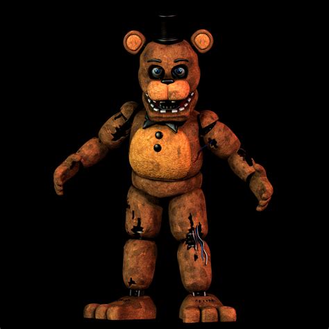 Withered Freddy Render By Rjac25 On Deviantart