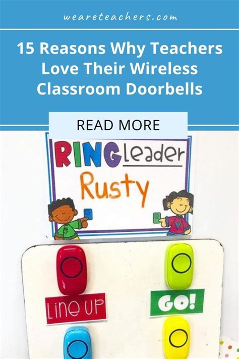Wireless Classroom Doorbell Best Teacher Ideas For Using It
