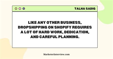 Interview With Talha Sadiq Insights And Tips For A Profitable
