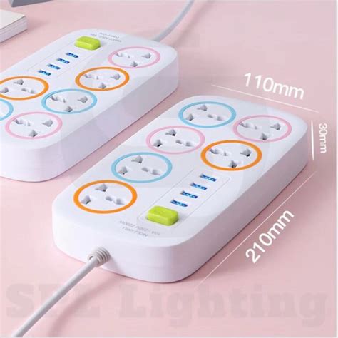 Universal Extension Cord With Usb Ports Buy Online In Sl