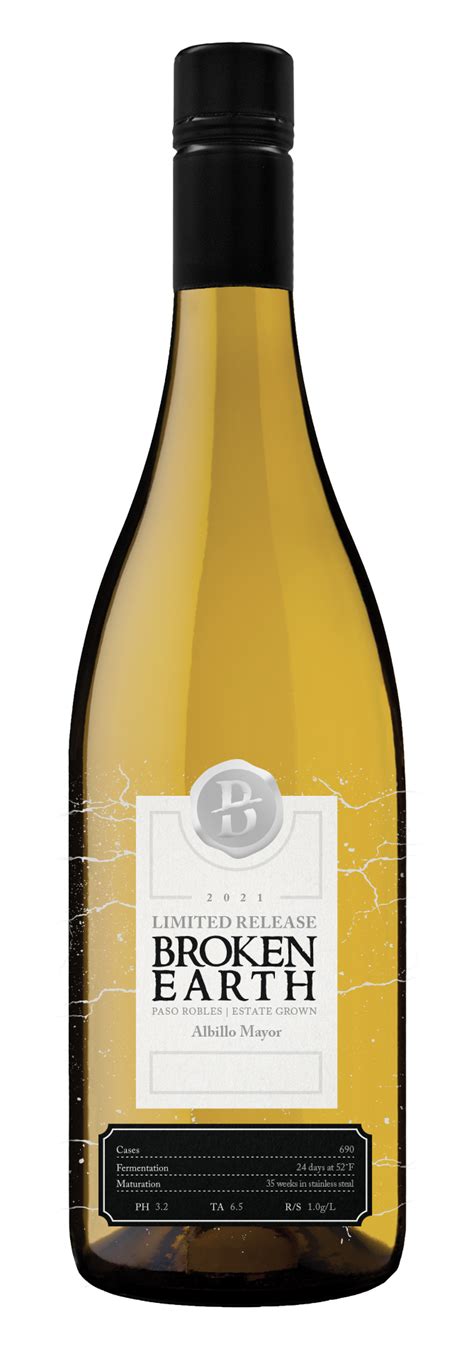 2021 Limited Release Albillo Mayor Broken Earth Winery