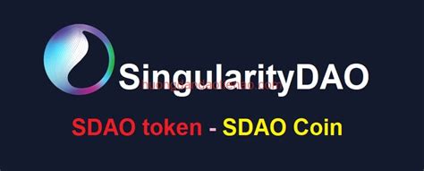 Singularitydao Sdao Là Gì Toàn Tập Về Sdao Token