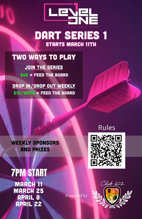 level 1 arcade bar dart series 1 level 1 arcade bar new times best