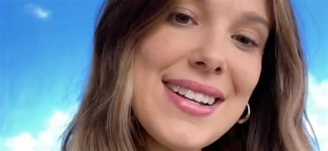 Millie Bobby Brown In Eye Popping Bikini Gets Pool Ready