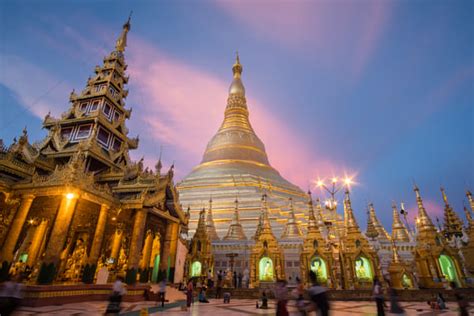 Shwedagon Pagoda By Robert Hammann 500px