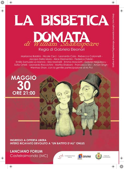 La Bisbetica Domata” Di William Shakespeare Itts Eustachio Divini