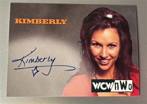 1998 Topps Wcwnwo Authentic Signatures Kimberly Au For Sale Online