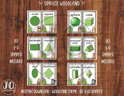 Printable Woodland Theme Classroom Woodland Classroom Decor 2d And 3d
