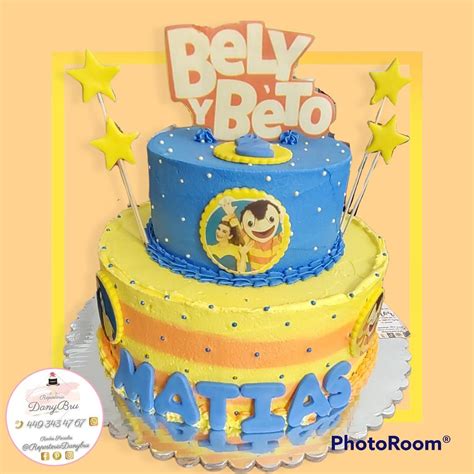 Pastel Bely Y Beto Betun Para Pastel Cumpleaños Fiesta