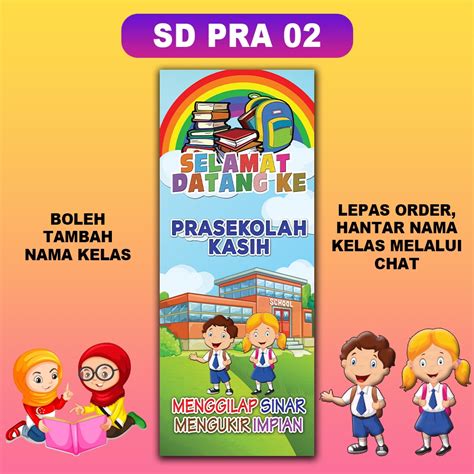 Banting Selamat Datang Ke Kelas Prasekolah Shopee Malaysia