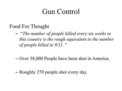 Persuasive Speech Gun Control Sph101 B2 Pptx Arms And Ammunition