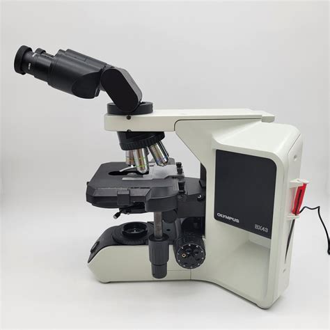Olympus Microscope Bx43 Led With Phase Contrast And Tilting Head