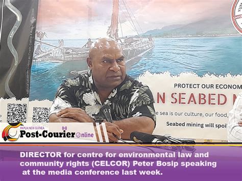 Mining Law In Png Does Not Cover The Sea Dr Manoj Kumar Patel Mba Ph D