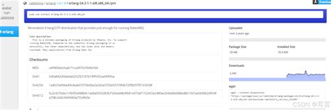 linux 安装erlang、rabbitmq linux安装erlang csdn博客