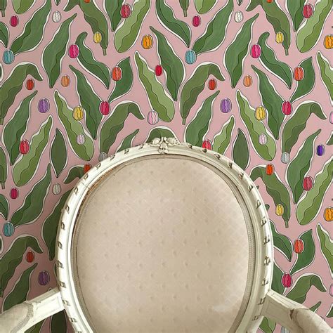 Tulip Festival Pink Wallpaper