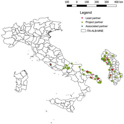 Placement Map Of Interreg Ipa Cross Border Cooperation Download Scientific Diagram